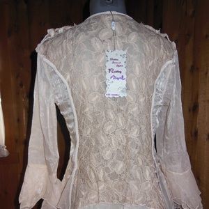 Pretty Angel | Tops | Nwt Pretty Angel Bolero Blouse Bohemian Western ...
